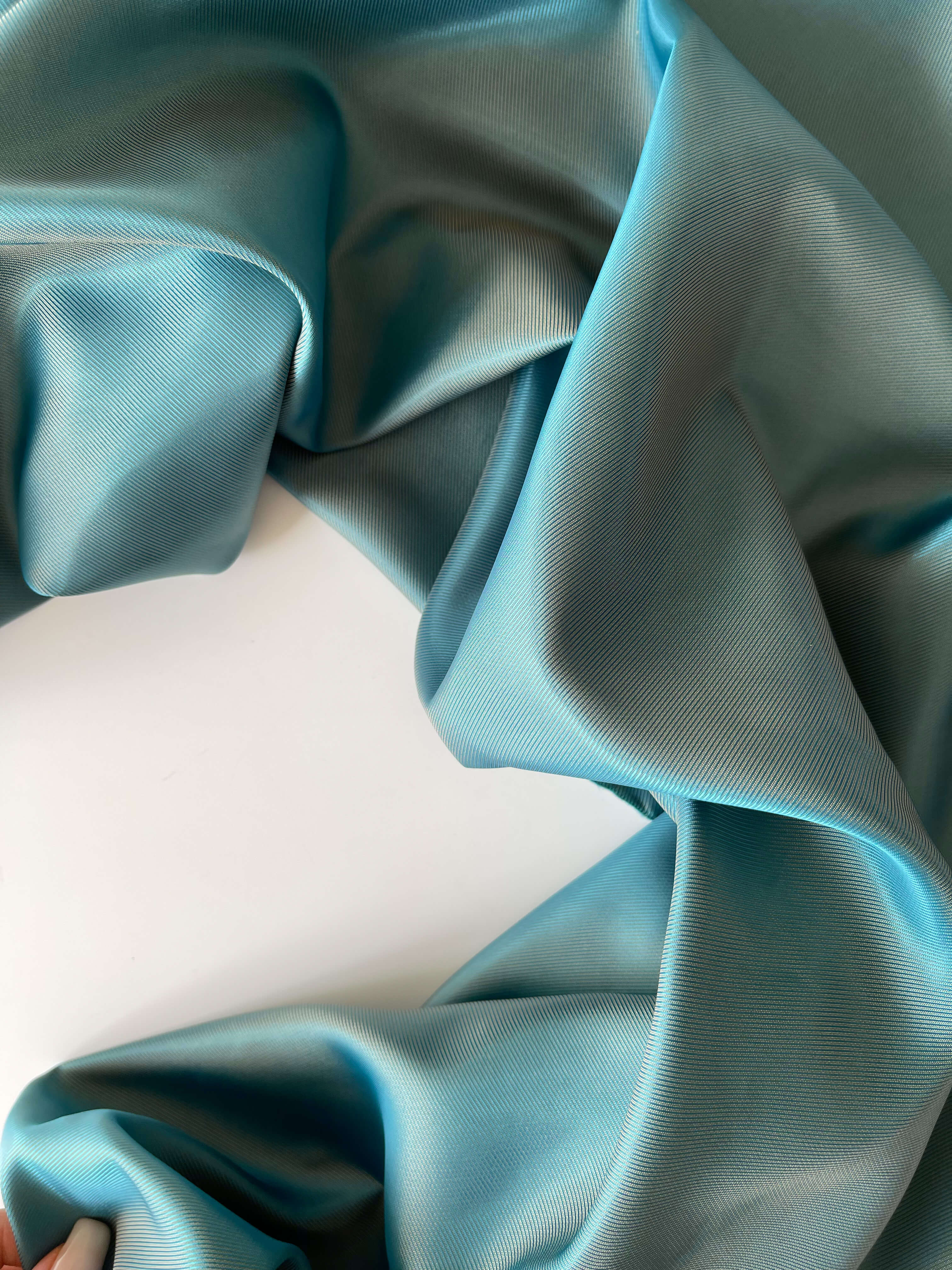 Купить Поливискоза подкладочная лазурный с доставкой по всей России ...